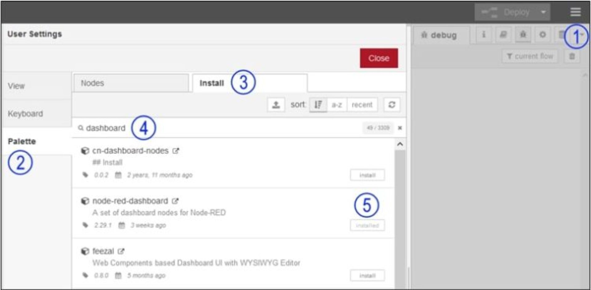 Step-by-Step on how to connect Node-Red to FORCE Bridge API
